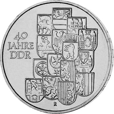 10 Mark DDR 1989 40 Jahre DDR | MDM Deutsche Münze